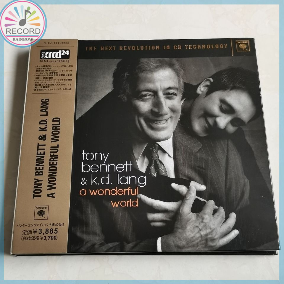 Tony Bennett & k.d. lang A Wonderful World XRCD Album [Lacrado] Brand ...