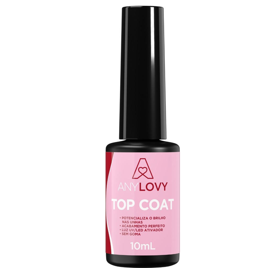 TOP COAT ANYLOVY 10ml | Shopee Brasil