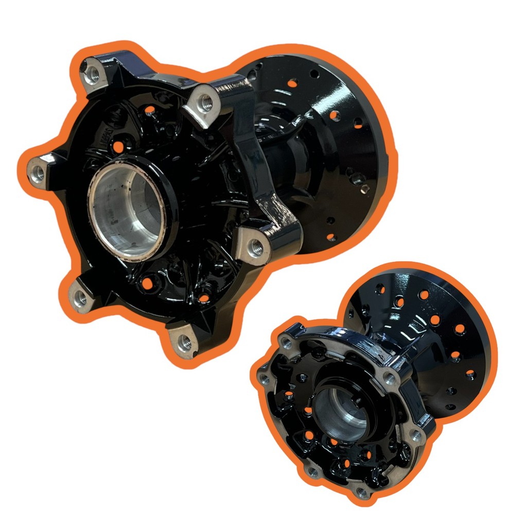 Cubo Dianteiro + Traseiro Lander 125/250 Tenere 250 Unibreq Preto ...