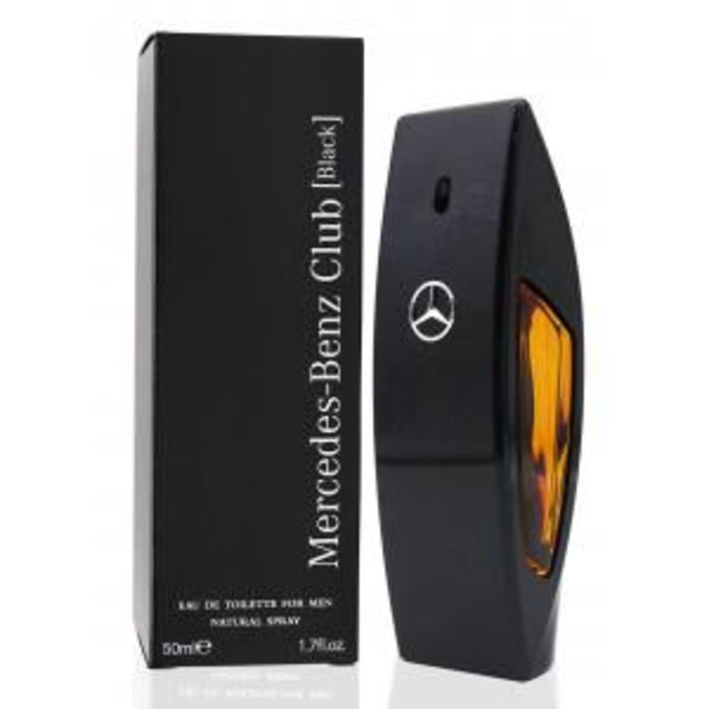 Perfume Masc Mercedes Benz Club Black 50ml | Shopee Brasil