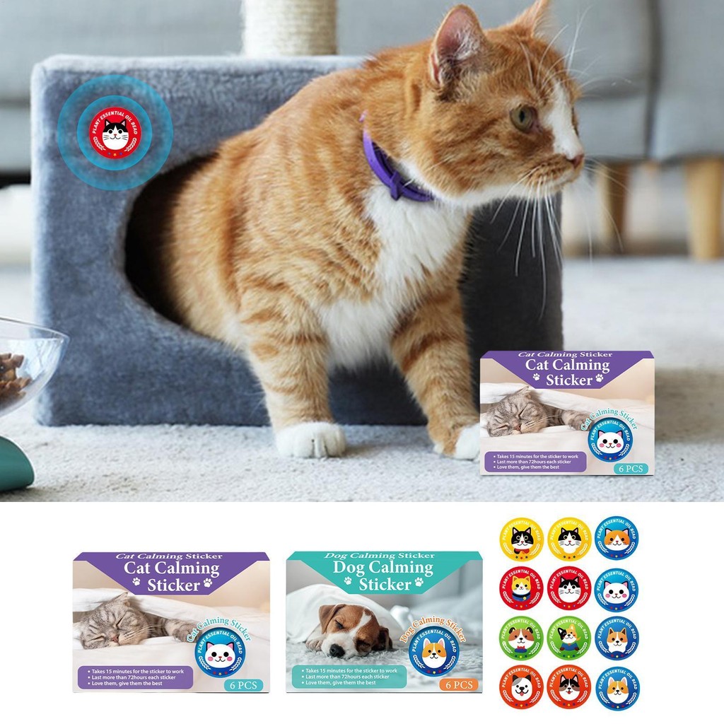 Cat Calming Products 6X Fast Release Cat Relaxants Pet Supply Long ...