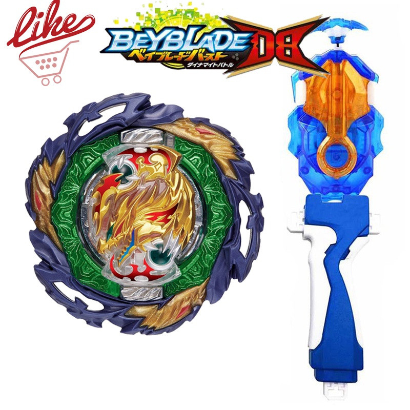 Beyblade Burst MQ B-185 Vanish Fafnir DB Dynamite Battle with B-184 ...