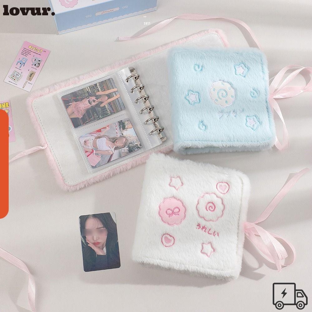 Álbum De Fotos LOVUR Binder , Colecionador Plush Cartoon , A7 Pequeno ...