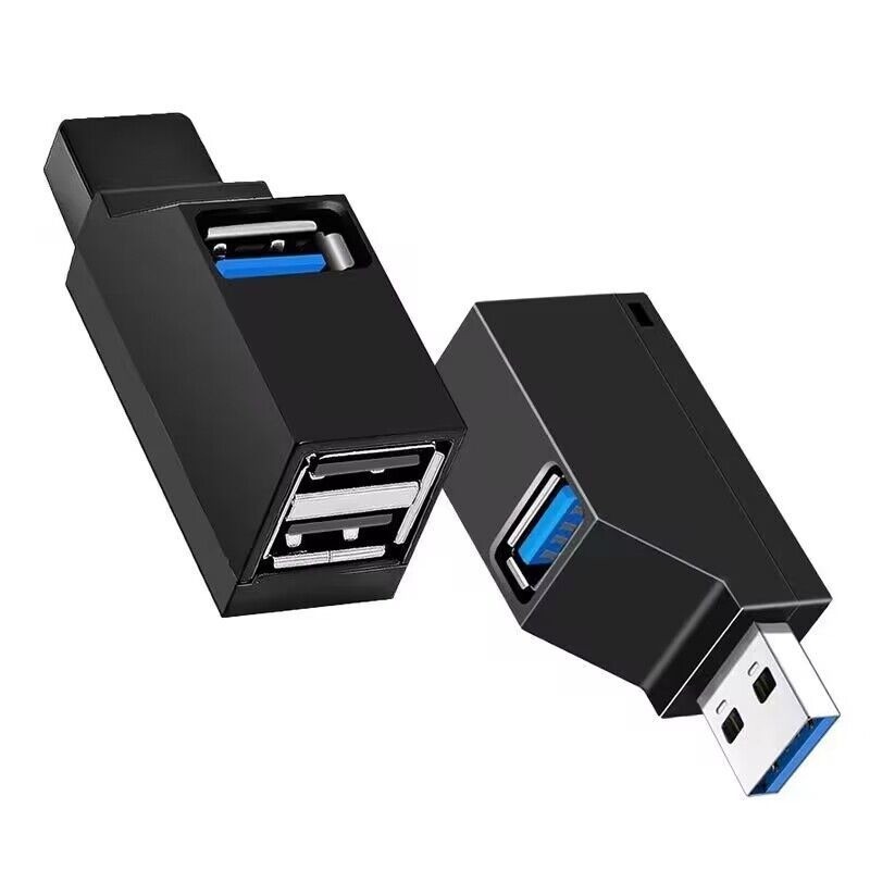 USB 3.0 HUB Extensor Mini 3 Portas Transferência de Dados Alta ...