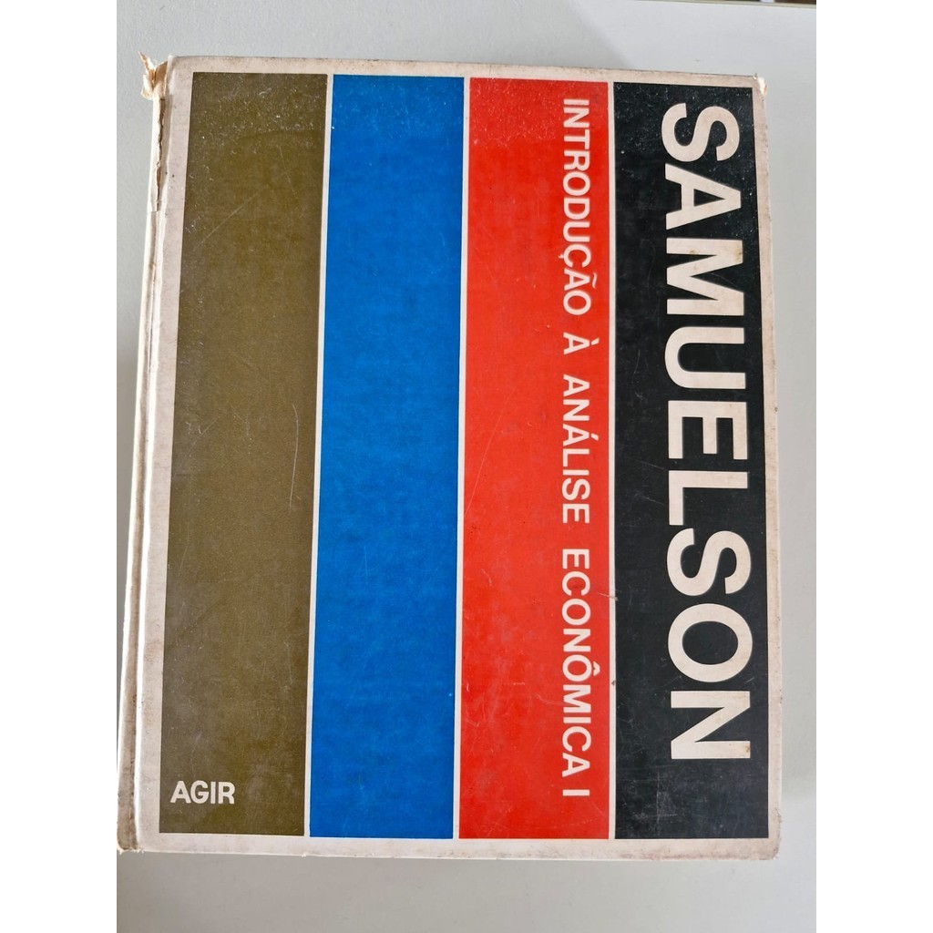 LIVRO, INTRODUÇÃO À ANÁLISE ECONÔMICA, PAUL A. SAMUELSON | Shopee Brasil