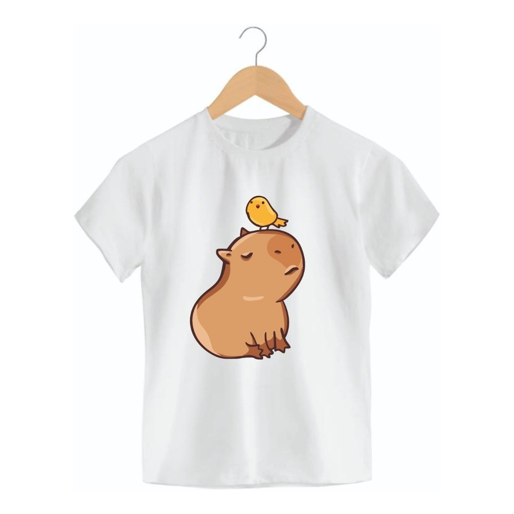 Camiseta Camisa Blusa Adulto Respeita A Capivara Capybara | Shopee Brasil