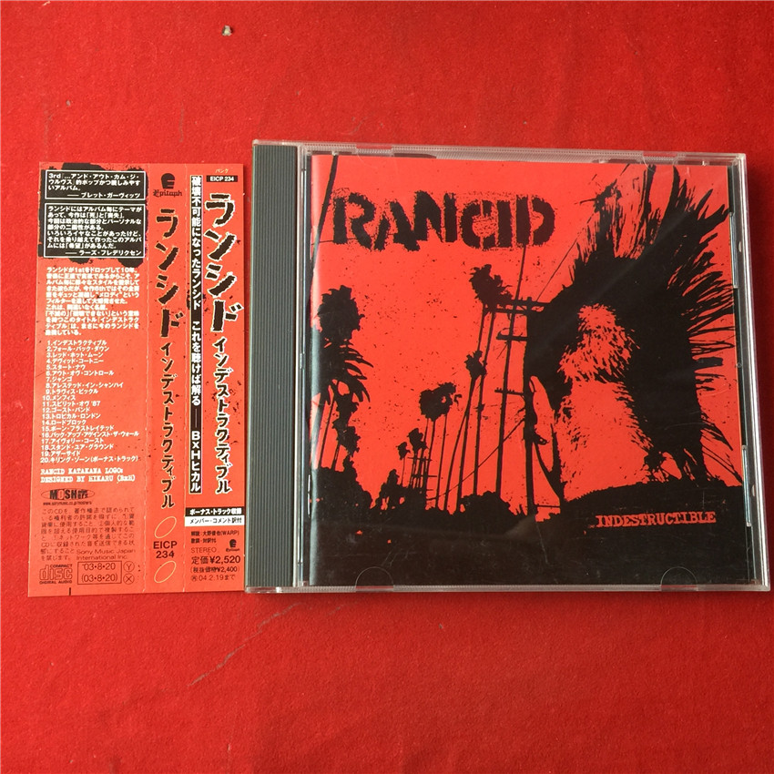 Rancid Indestructible (Japão Edition) qian | Shopee Brasil