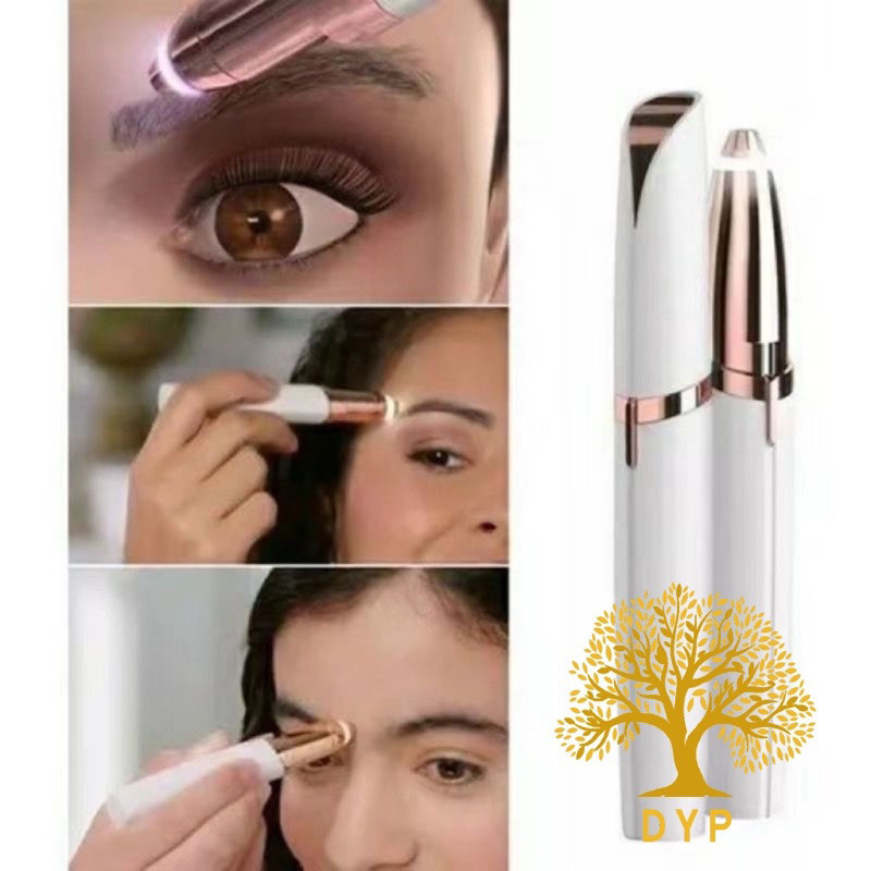 Caneta Depiladora Flawless para Sobrancelhas Elétrico Recarregável USB ou Pilha -Pronta entrega ...