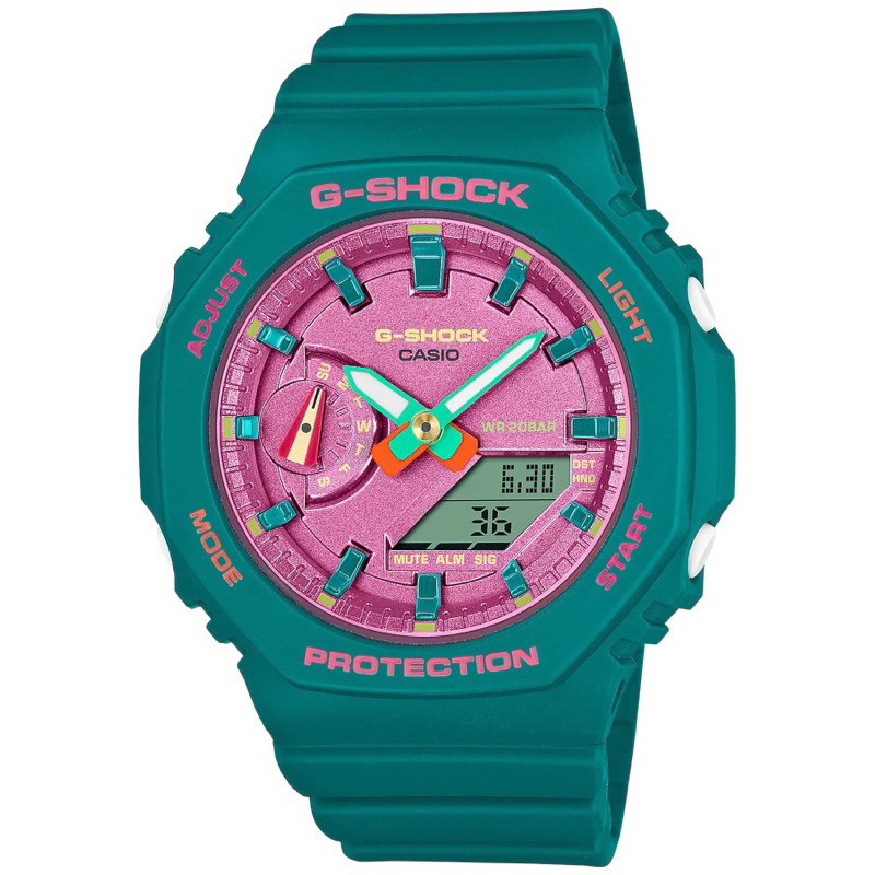 G-Shock GA-2100 GMA-S2100BS-3A TMJ SPRINKLE Colorido Tempo De Exibição ...