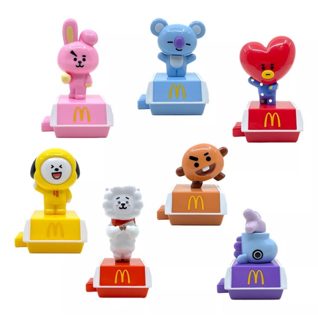 BT21 Bts McDonald's | Shopee Brasil