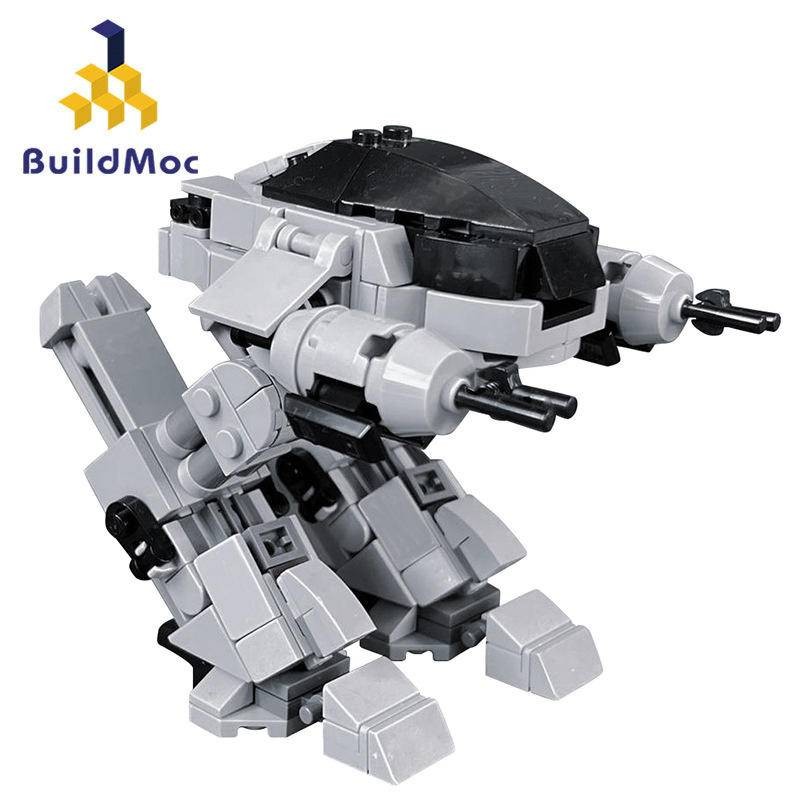 Moc-159267Compatível com Lego RoboCop RoboCop Series ED-209 Brinquedos ...