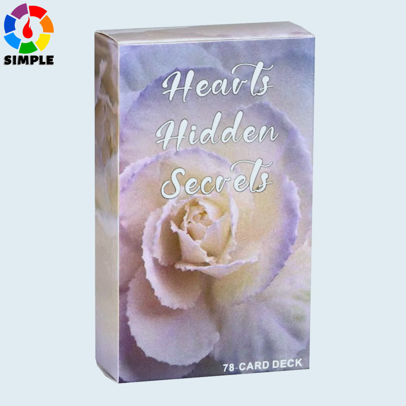 Hearts Hidden Secrets Oracle 78 Tarot Cards for Beginner, Help Uncover ...