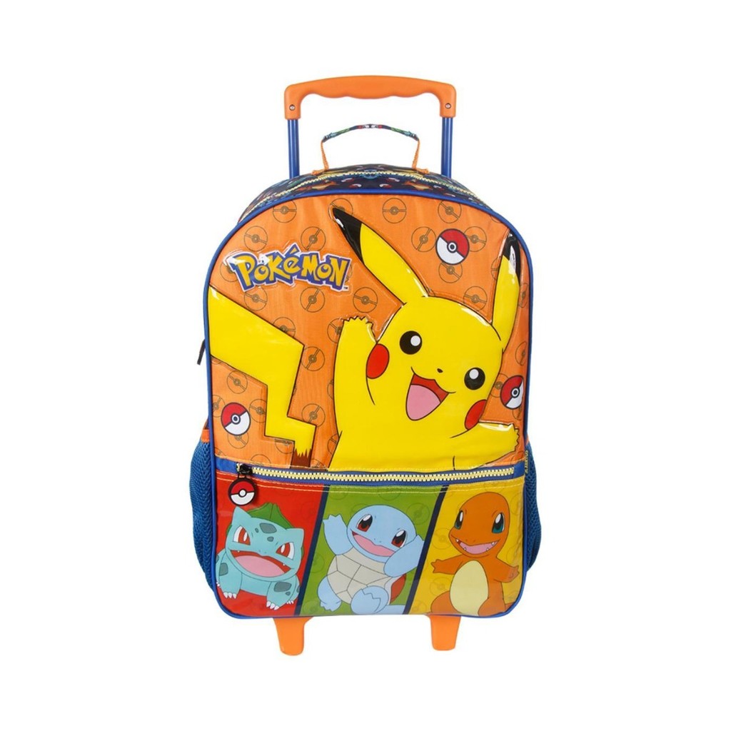 Mochila De Rodinhas 16 Pokemon 13630 Xeryus | Shopee Brasil