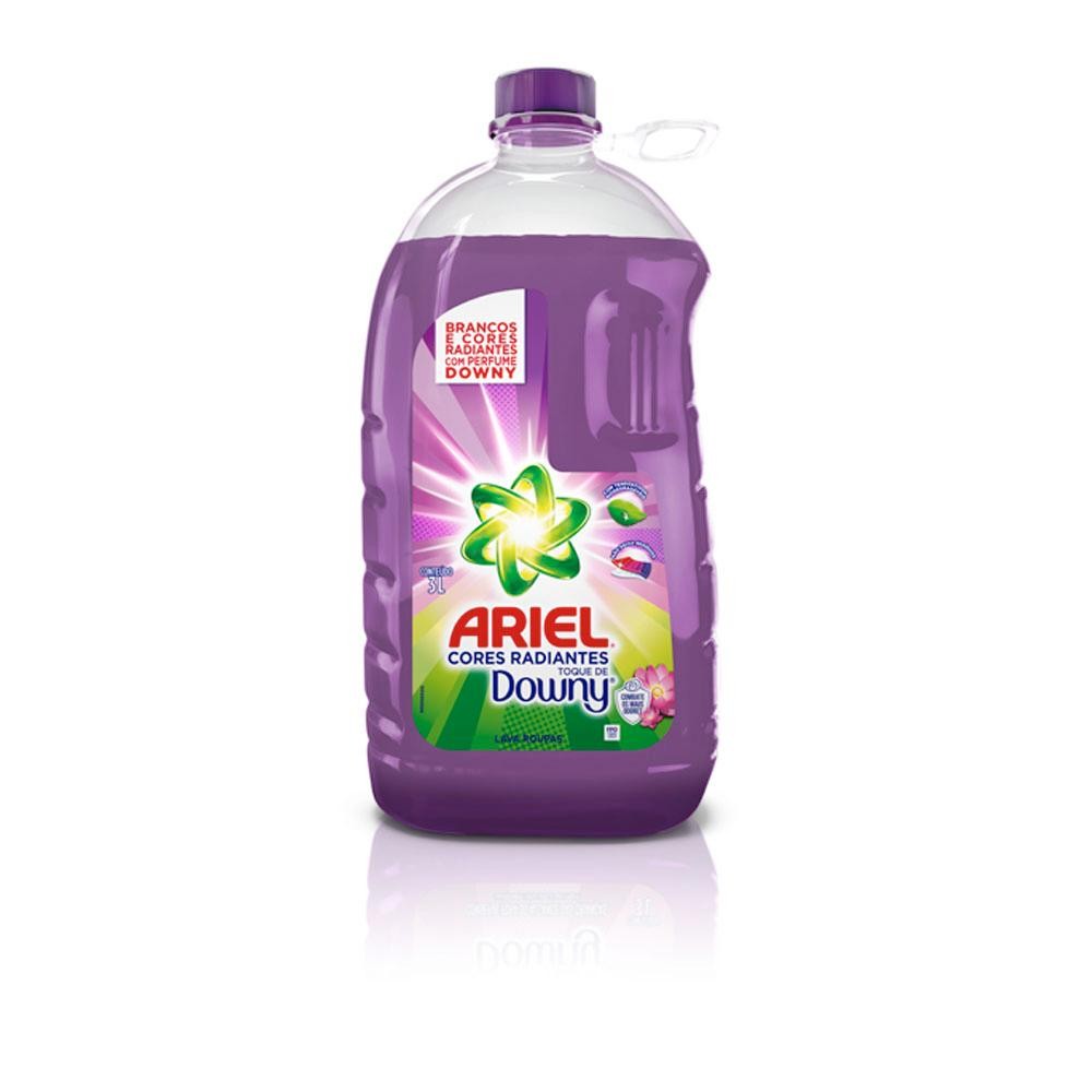 Sabão Líquido Ariel Radiantes Toque de Downy 3L | Shopee Brasil