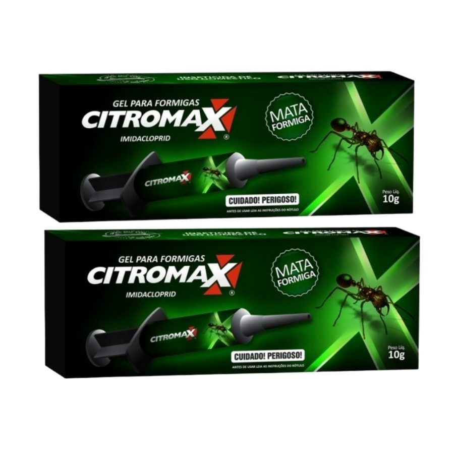 2 Formicida Gel para Formigas Super atrativa Citromax 10g | Shopee Brasil