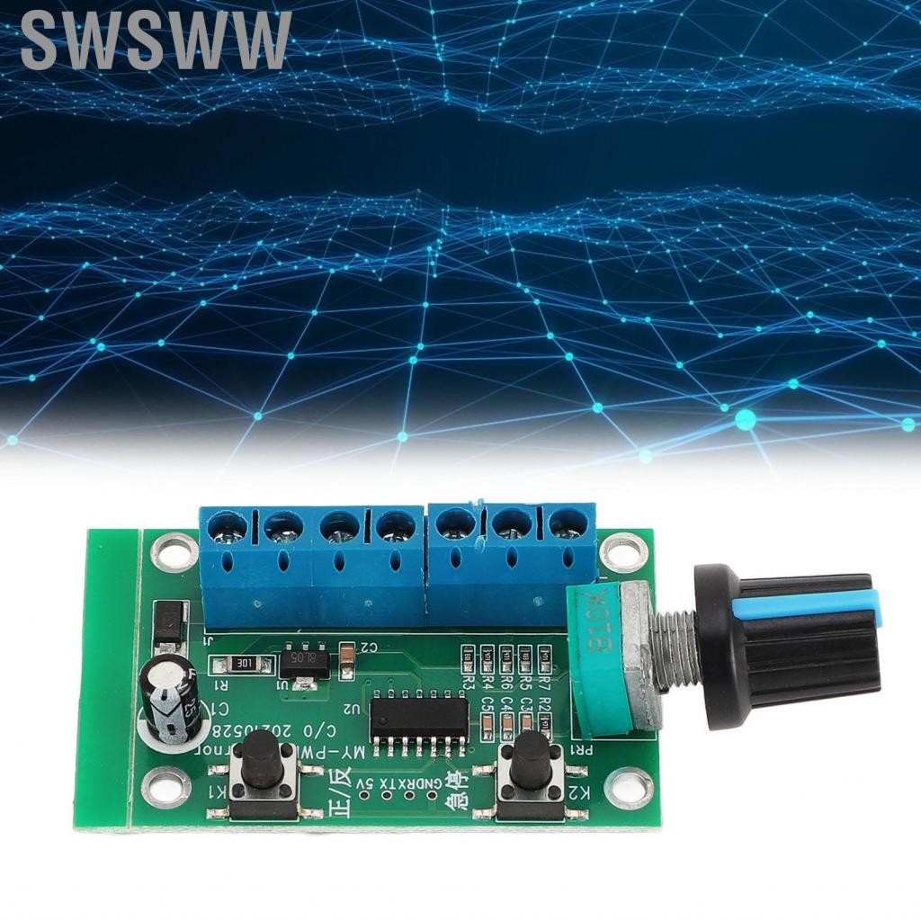 Swsww PWM Speed Controller Stepless Regulation Small Motor Regulator ...