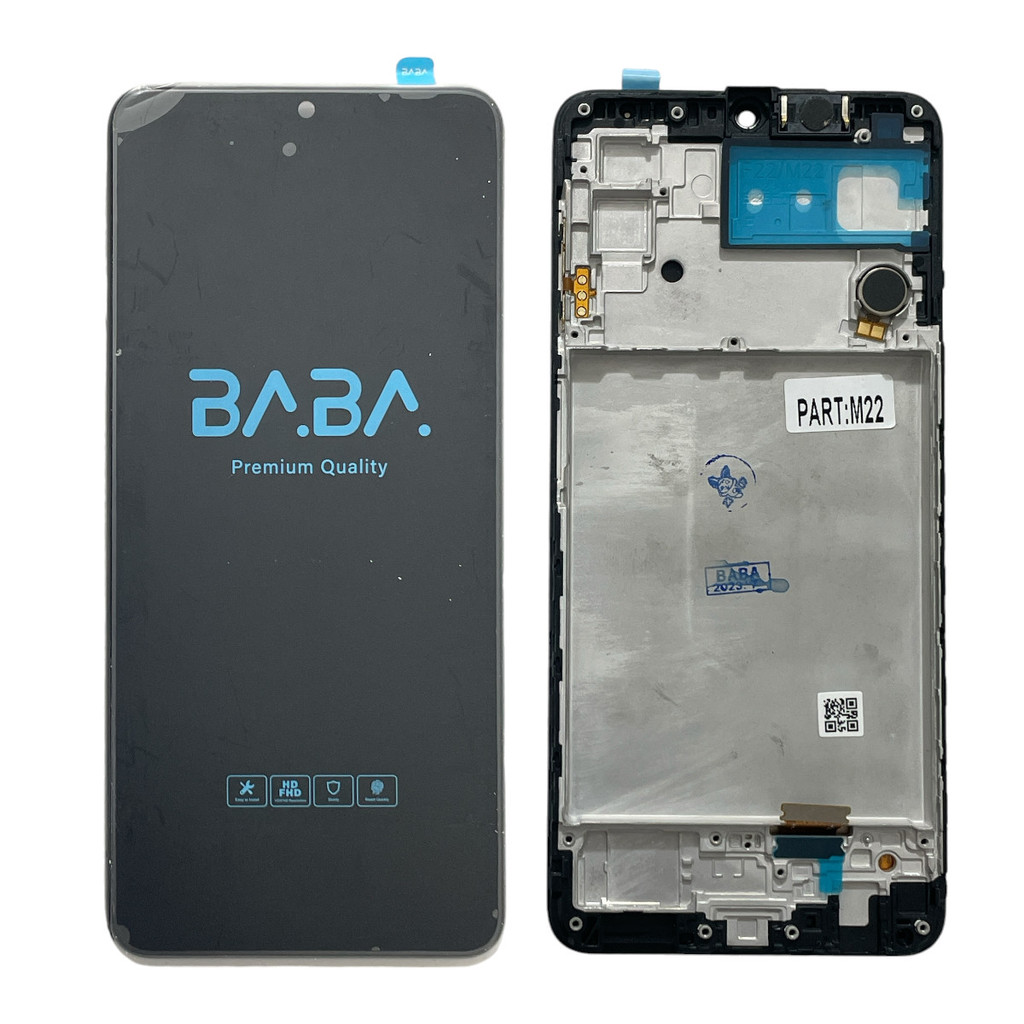Tela Display Frontal Compatível Samsung M22 Original C- Aro | Shopee Brasil