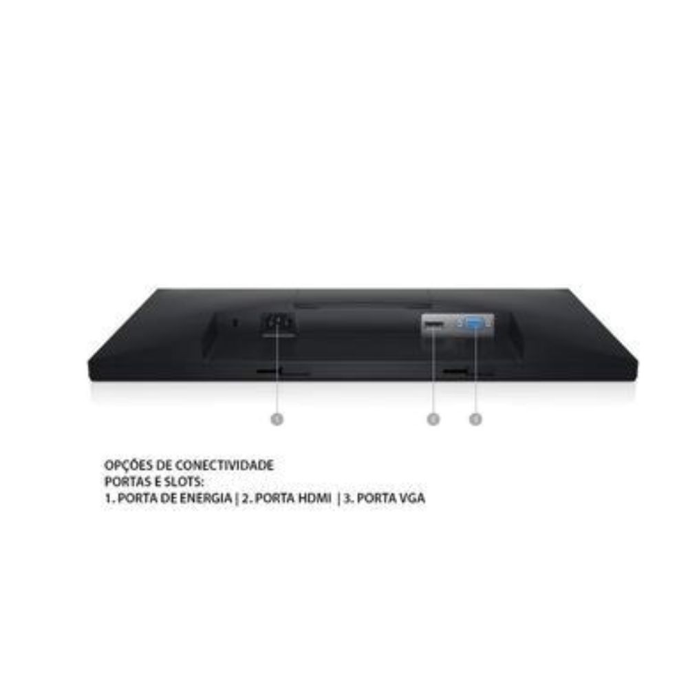 Monitor Led 20" Ultra Preto Widescreen - Hdmi/vga 75hz | Shopee Brasil