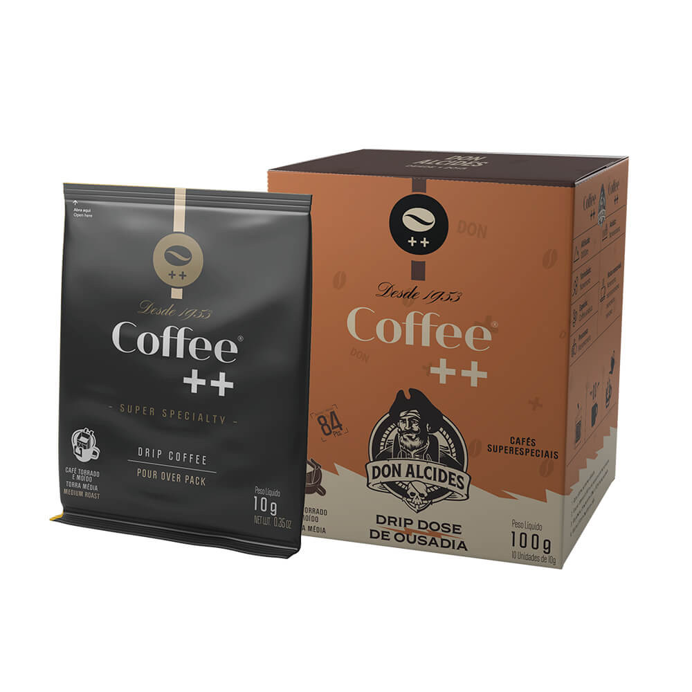 Drip Coffee Don Alcides - 10 Saches | Shopee Brasil