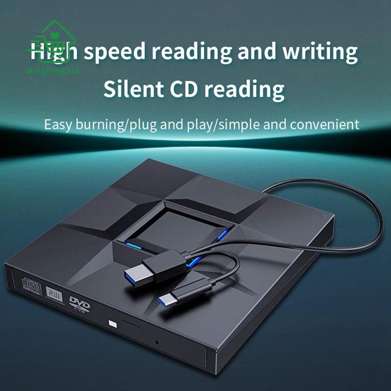 Leitor Externo De CD E DVD , Gravador De Jogos , USB 3.0 Tipo C , Para ...