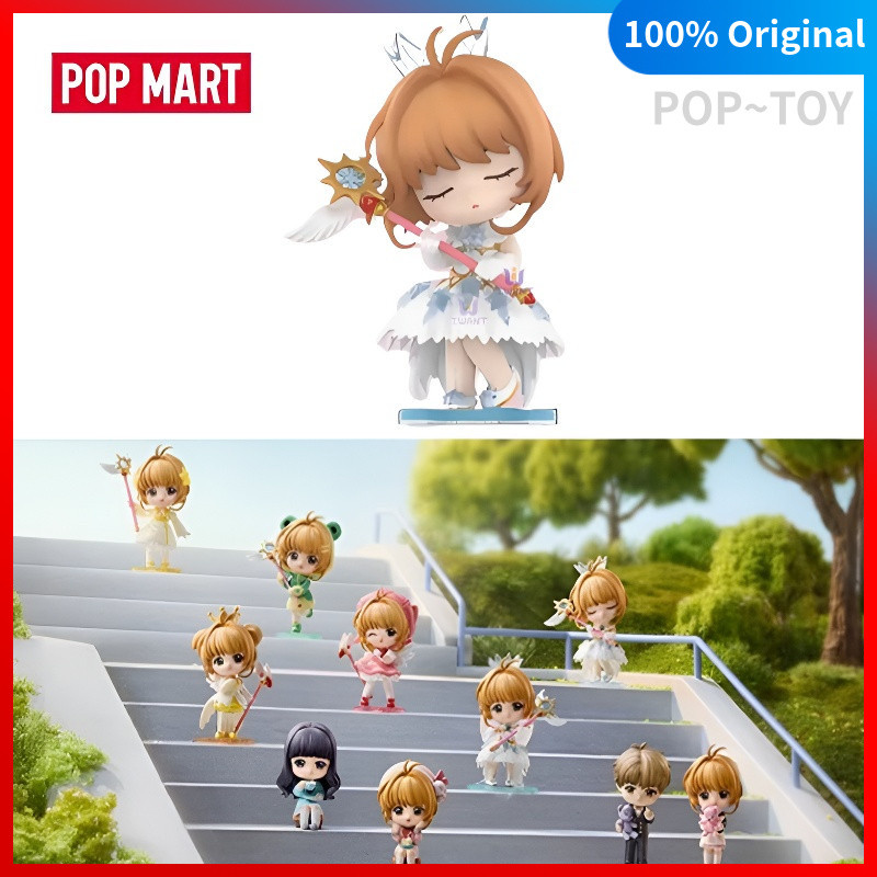 POPMART Cardcaptor Sakura Series Blind Box pop mart Cute Figures pop ...