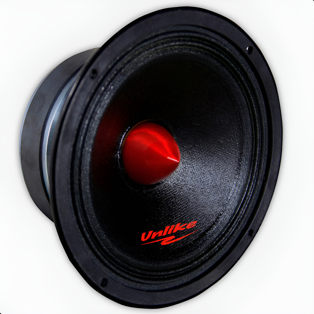 Alto Falante Médio Grave Unlike UNF66 6″ 200 W RMS 4 OHMS Preto 6 Polegadas Som Automotivo ...