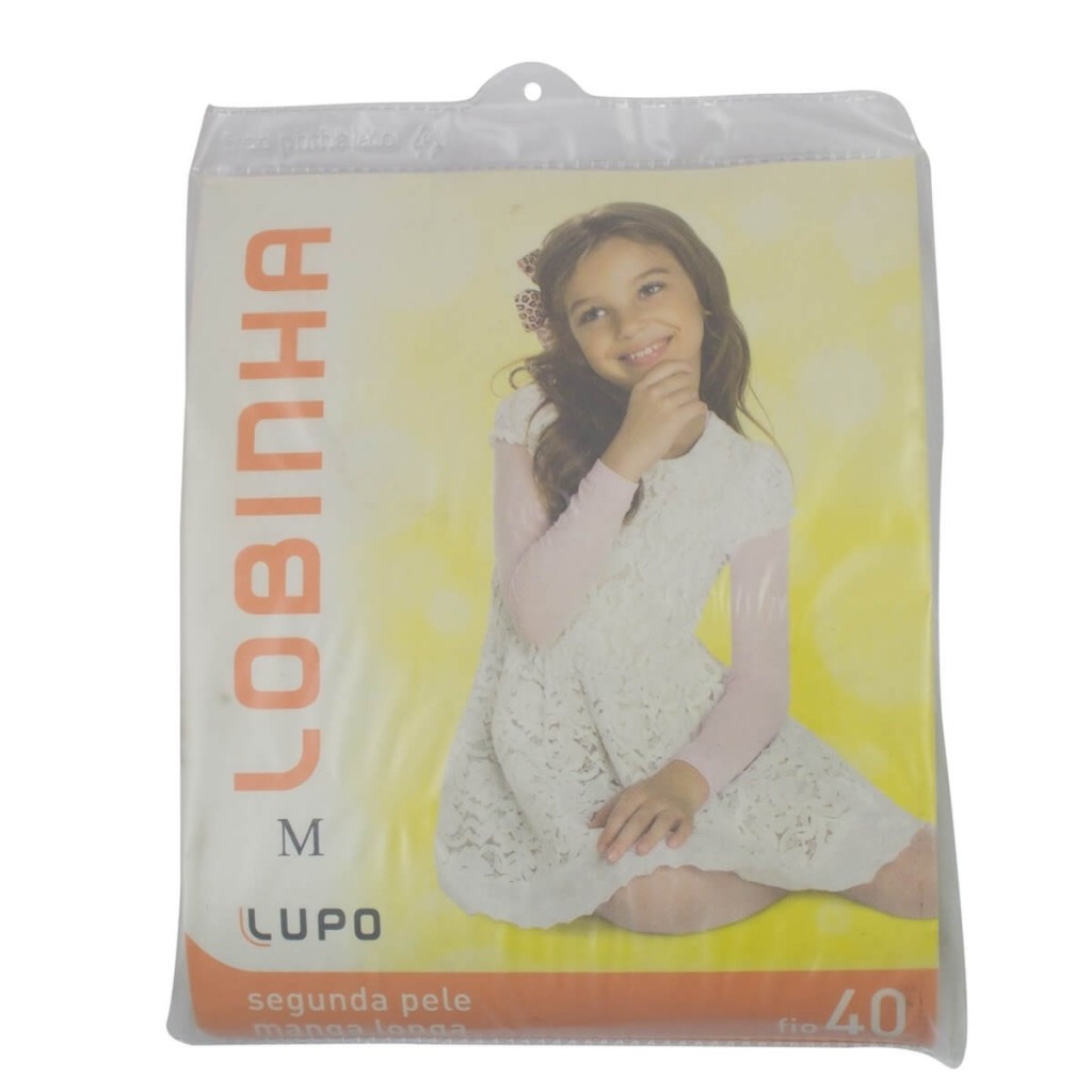 Blusa Feminina Infantil Segunda Pele Lobinha Lupo 860 | Shopee Brasil