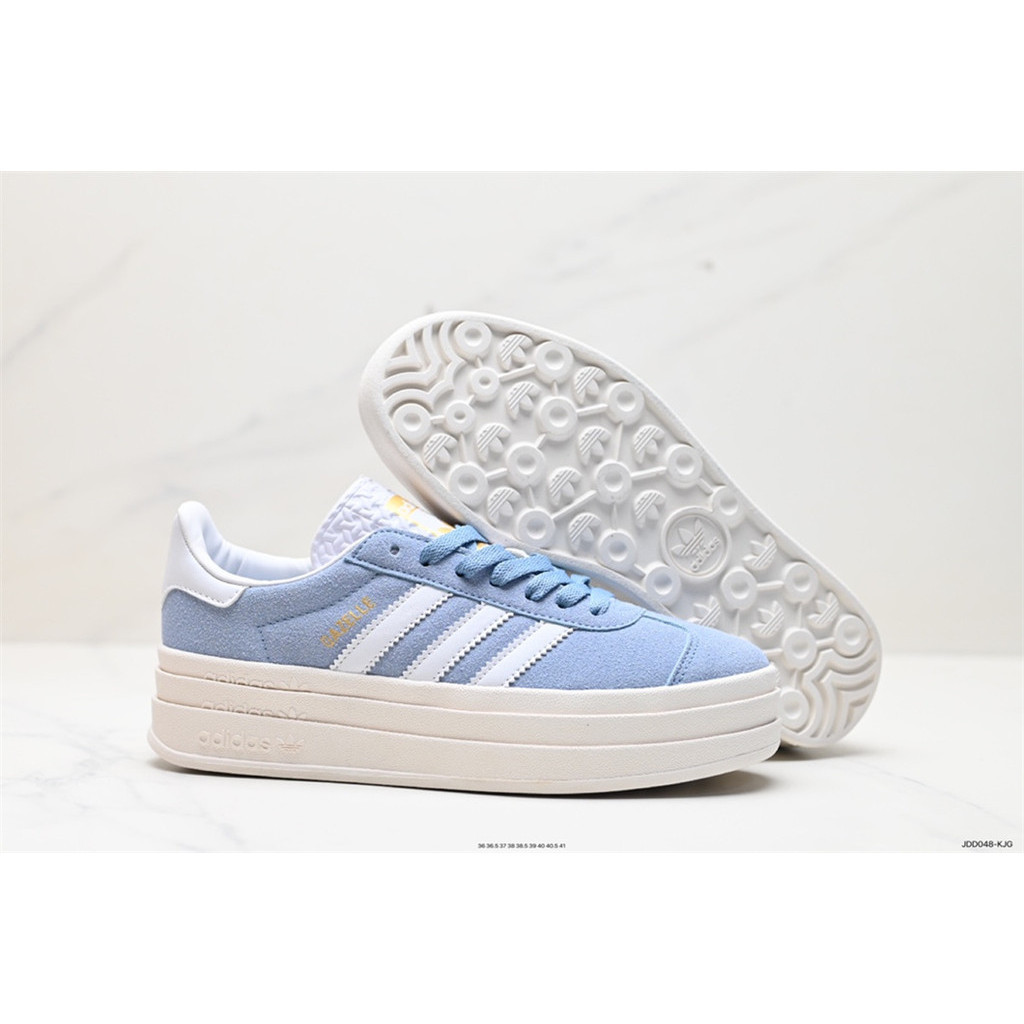 100 % original AD Originais Gazelle Bold W Baixo Topo Grosso Altura ...