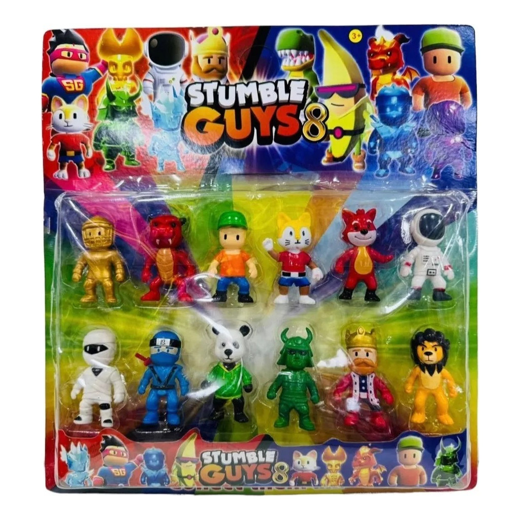 Kit 12 Bonecos Jogo Stumble Guys 7 Cm Oferta | Shopee Brasil