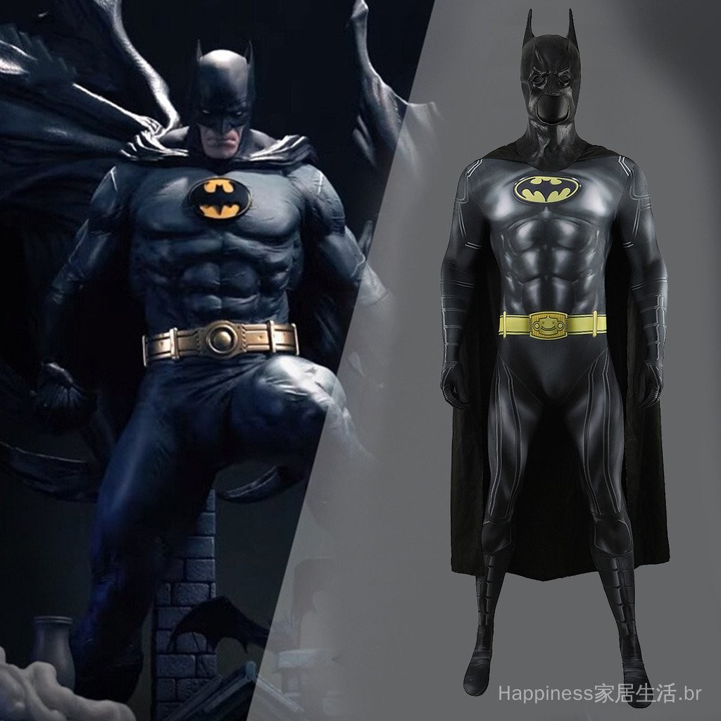Entrega de 24 horas The Flash Movie Edition Batman roupas de uma só ...
