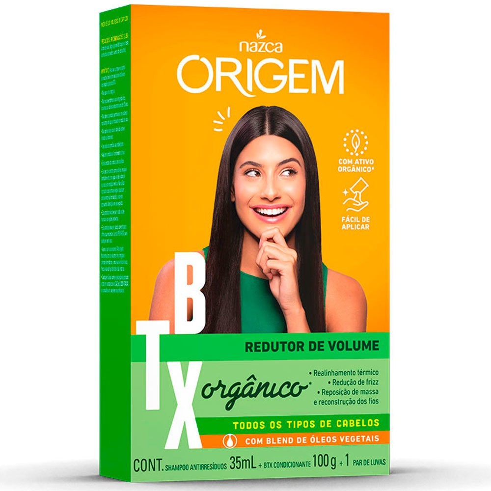 Botox Btx Capilar Origem Orgânico Todos Os Tipos De Cabelo | Shopee Brasil
