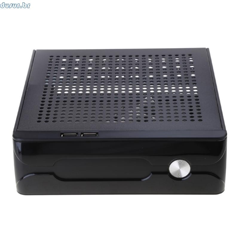 dusur9 Pequeno host Chassi Mini-ITX Para Caso Home Theater Computador ...