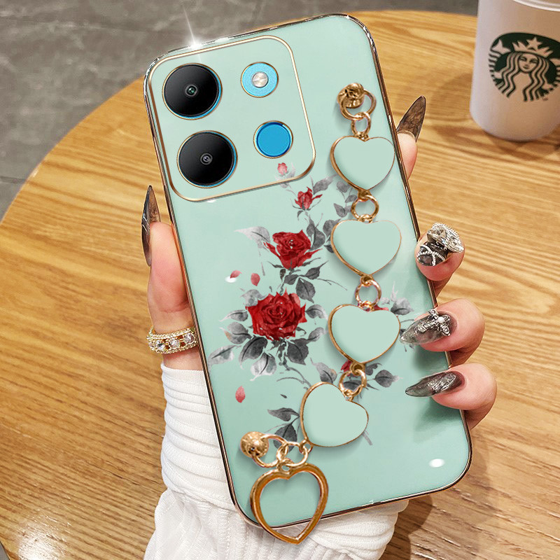 YBD Classic Red Rose Phone Case Para Infinix Note 40 Pro Plus + X6853 ...