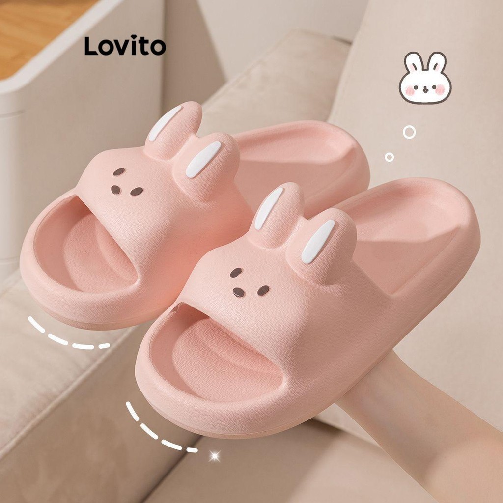 Lovito Chinelo interno confortável liso casual antiderrapante com sola ...