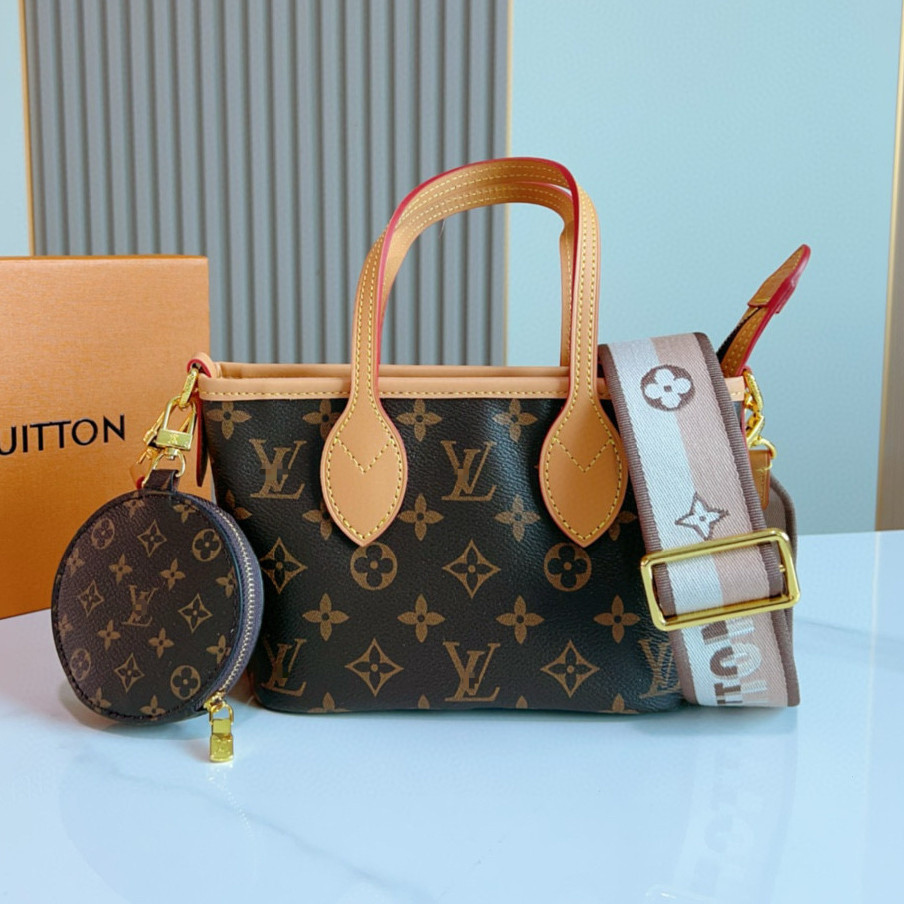Bolsa Tote NEVERFULL BB Feminina 22 × 9 × 14.5cm | Shopee Brasil