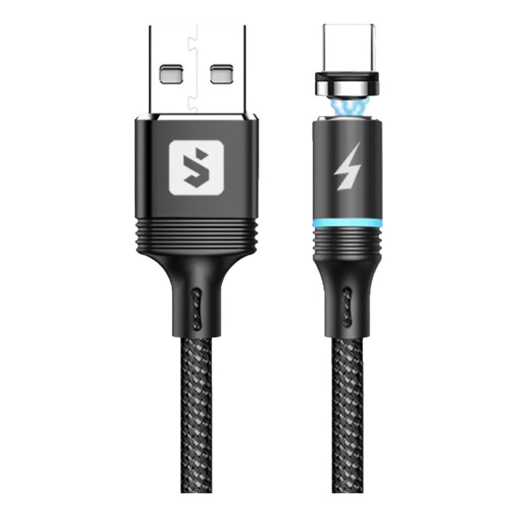 Cabo Magnetico P/ 3, Lightning, Usb-c E Micro-usb | Shopee Brasil