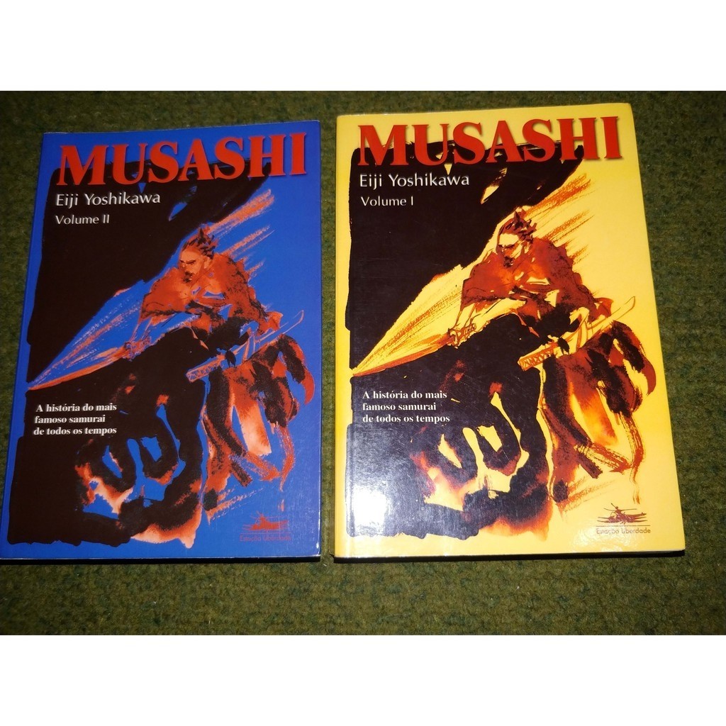musashi 2 volumes autor eiji yoshikawa | Shopee Brasil