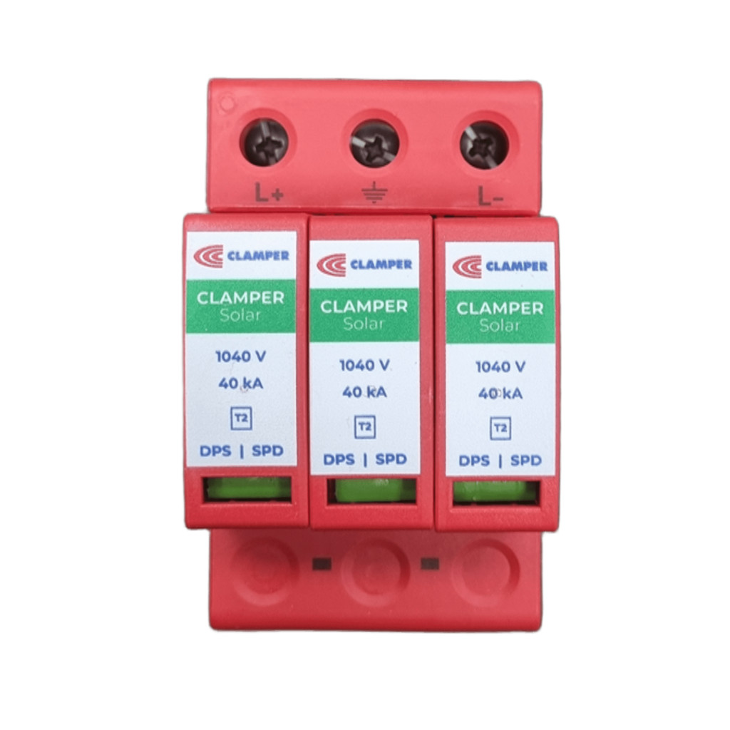 Dps Solar Clamper 1040v 40ka - Proteção De Surto Cc | Shopee Brasil