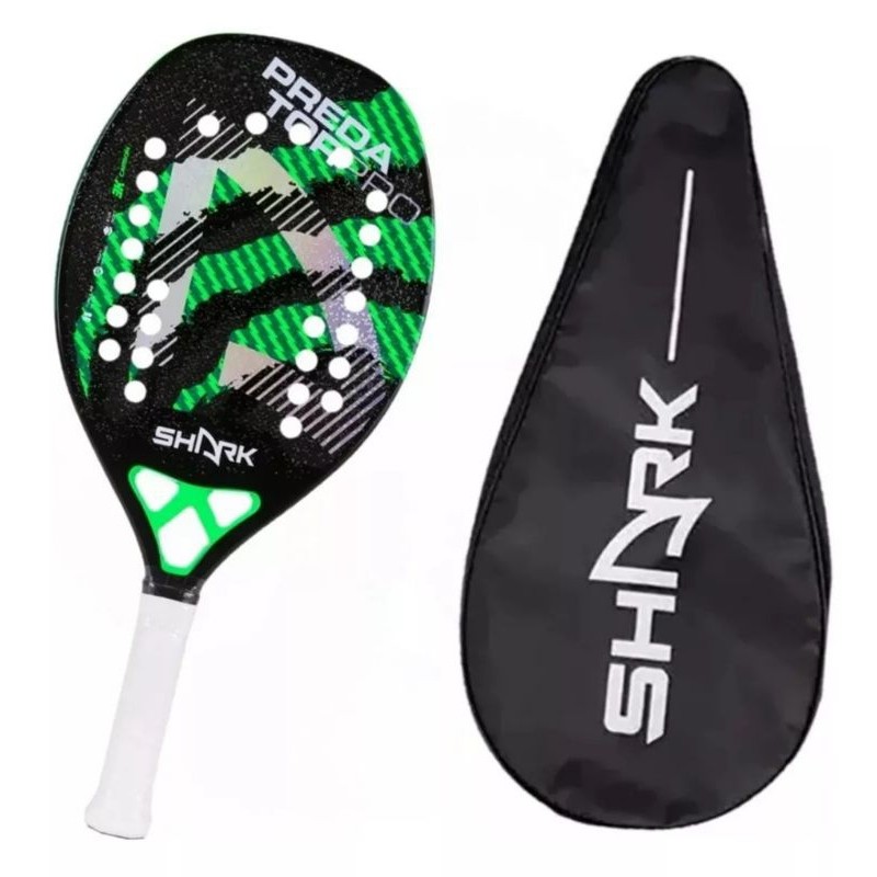 Raquete Beach Tennis SHARK Predator original 2024 | Shopee Brasil