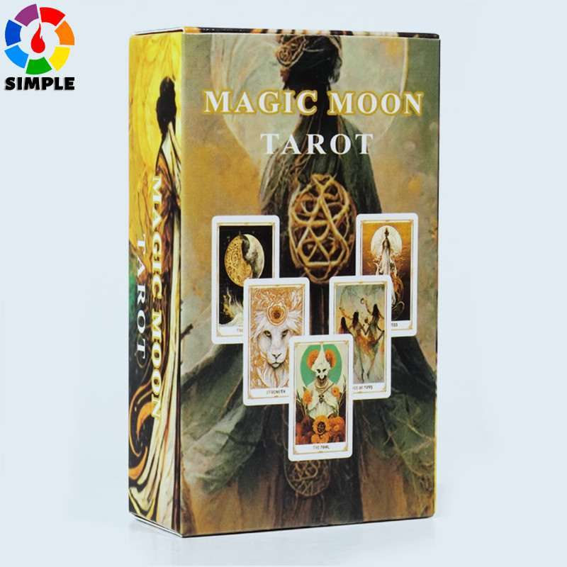Magic moon tarot 78 Tarot Cards Modern Lines Of The Traditional Spirit ...