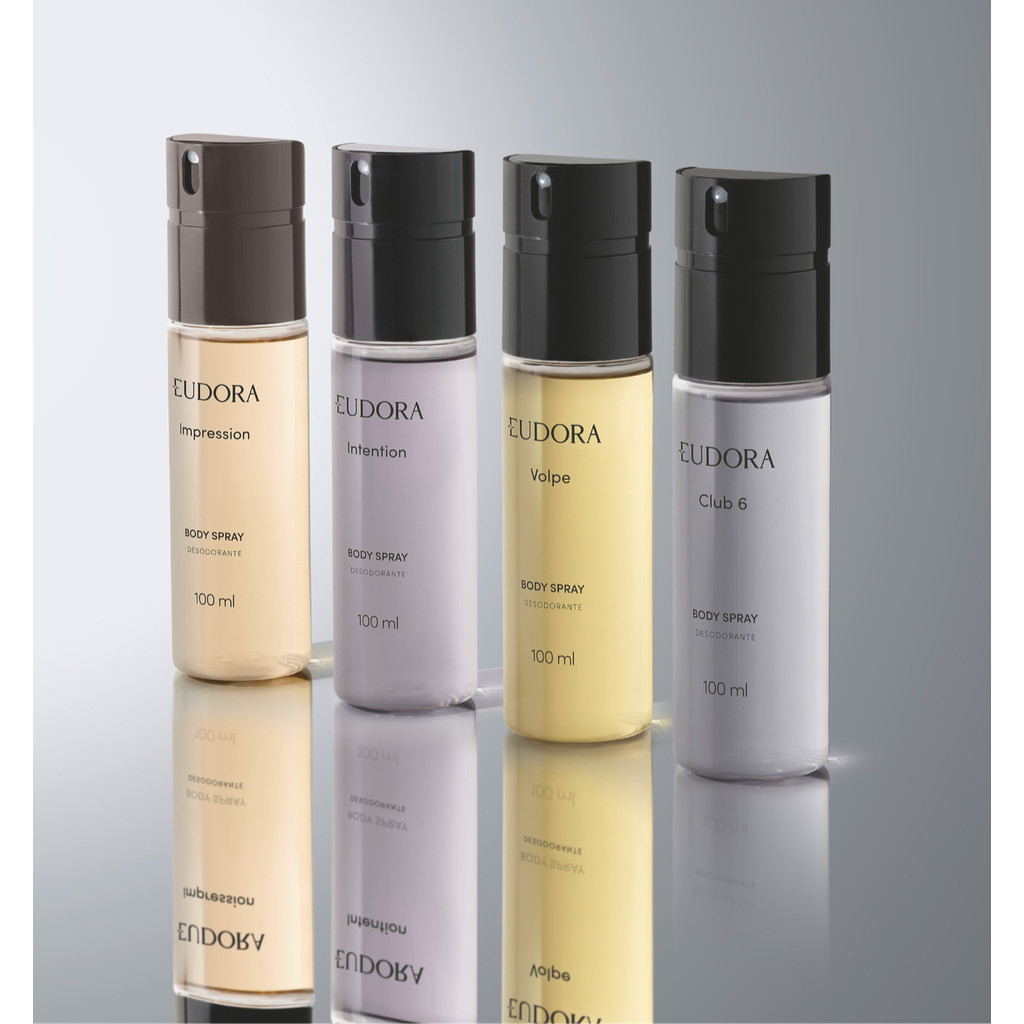 BODY SPRAY MASCULINO EUDORA 100ML | Shopee Brasil