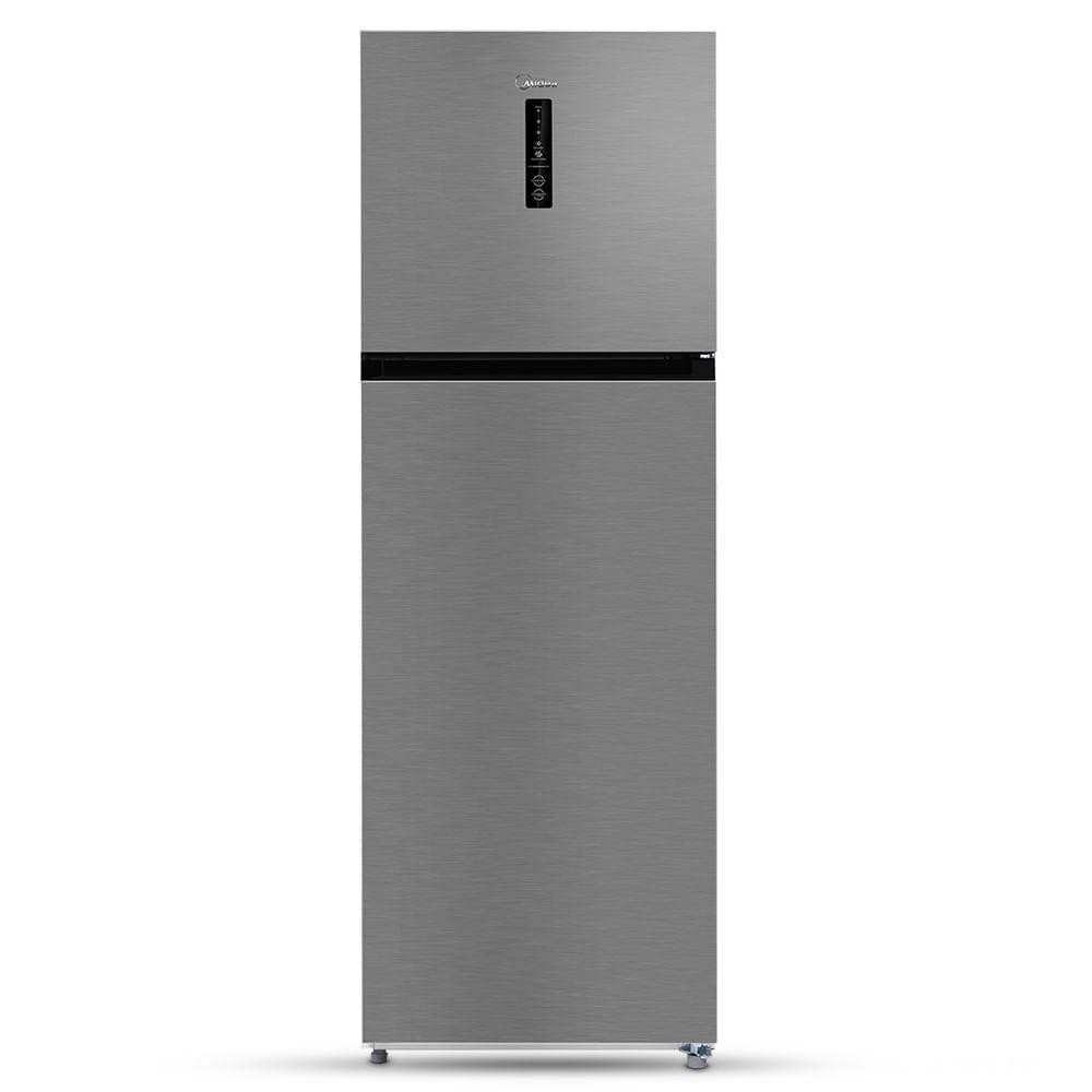 Geladeira Midea Frost Free Duplex Slim Inox 347L 220V MD-RT468MTA042 ...