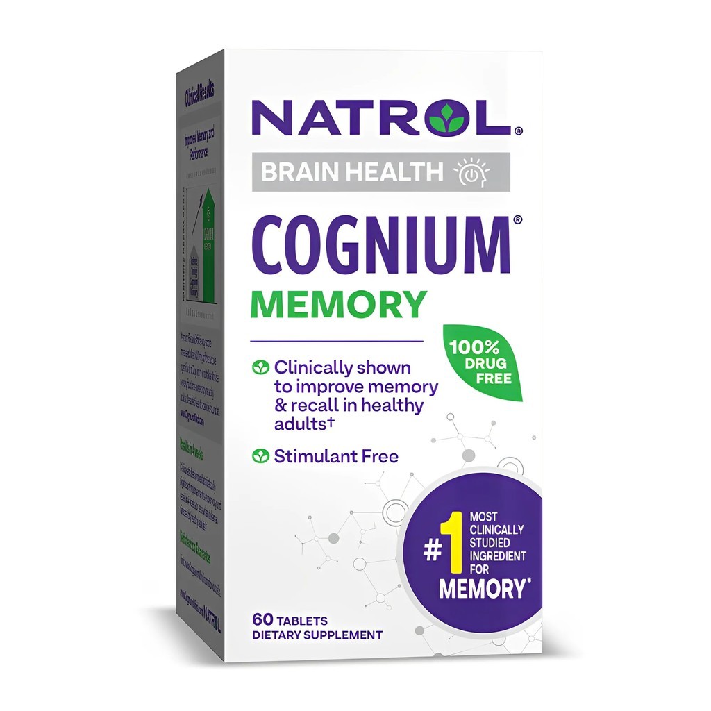 Cognium Memory (60 Tablets) - Natrol | Shopee Brasil