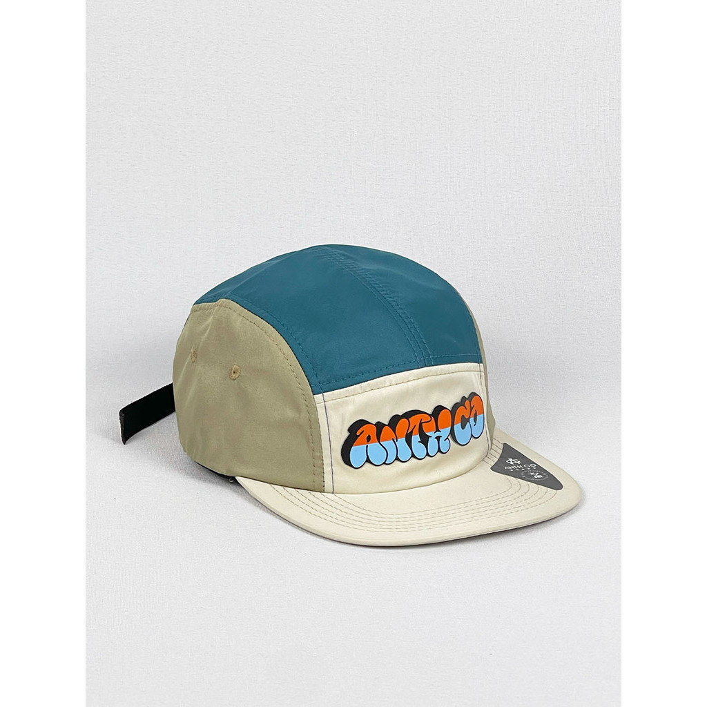 Boné 5 Five Panel Grafite Hyper - Bege/Creme/Turquesa | Shopee Brasil