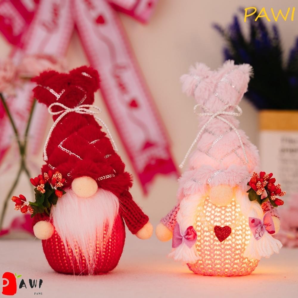PAWI Boneca Anã Do Dia Dos Namorados , Gnomo Reutilizável Brilhante ...