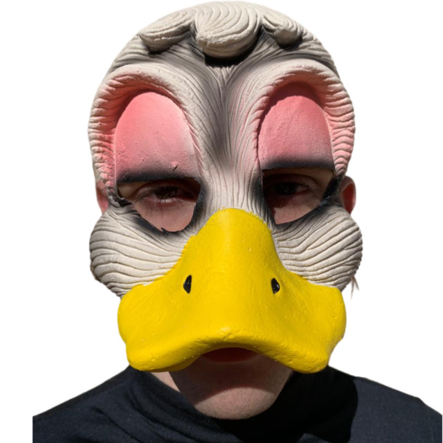 Máscara Pato Halloween Carnaval Fantasia Teatro Terror Assustador Dia ...