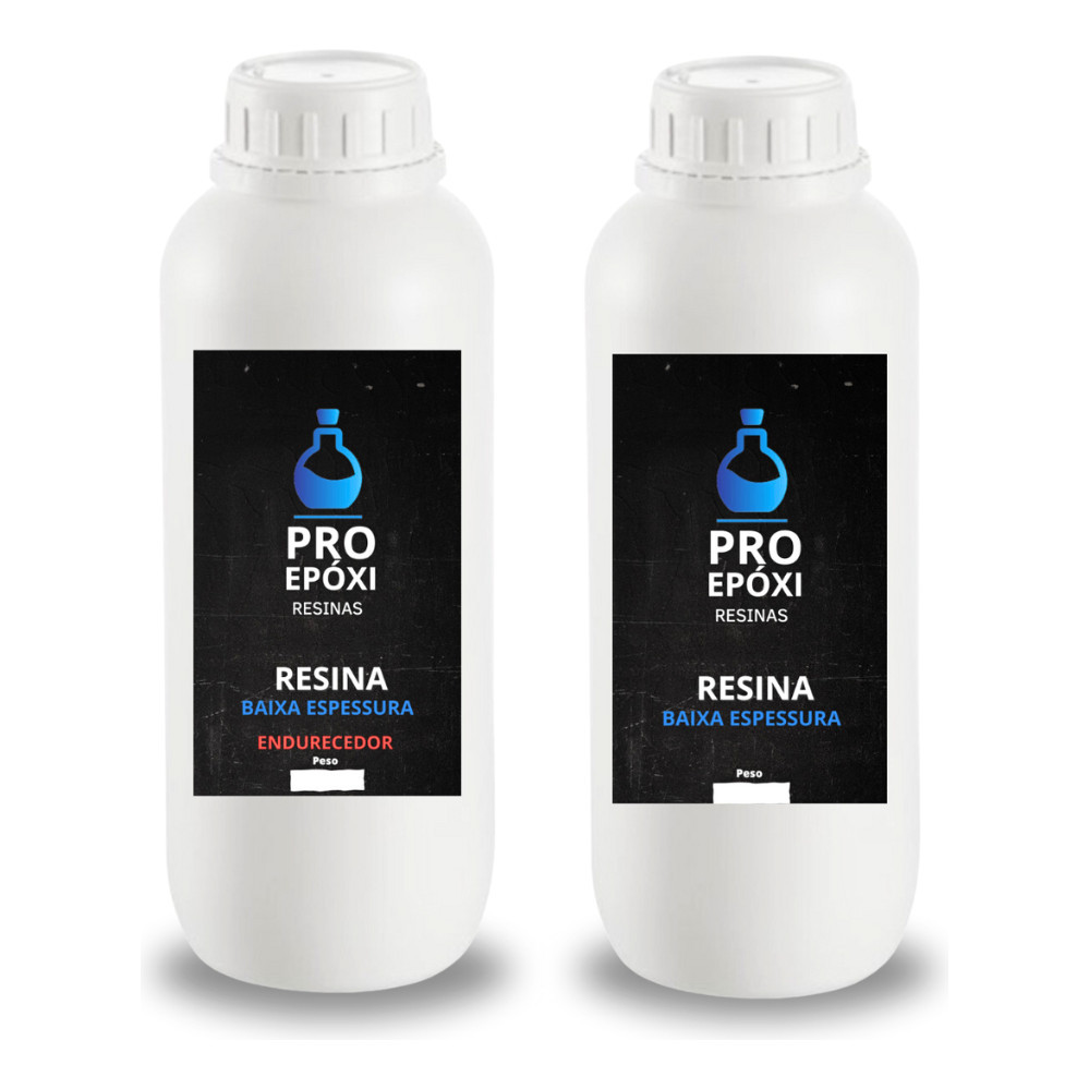 Resina Baixa Espessura Baixa Viscosidade Pro Epoxi 3 Kg | Shopee Brasil
