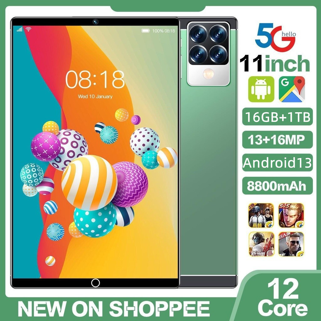 Melhor Tablet de atualização de 11 polegadas 5G/4G cartão duplo WiFi PC ...