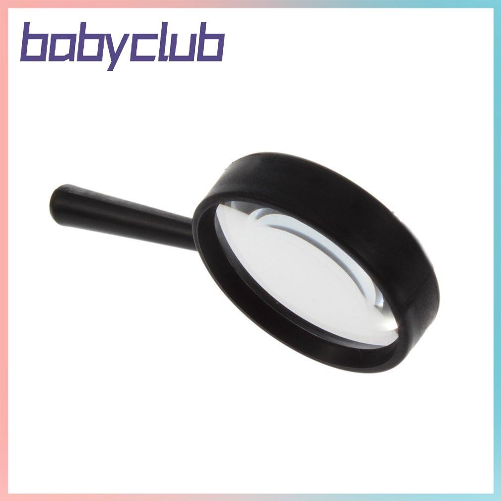 Top Handheld Reading 5X Magnifier Hand Held Magnifying Acrylic 25Mm ...