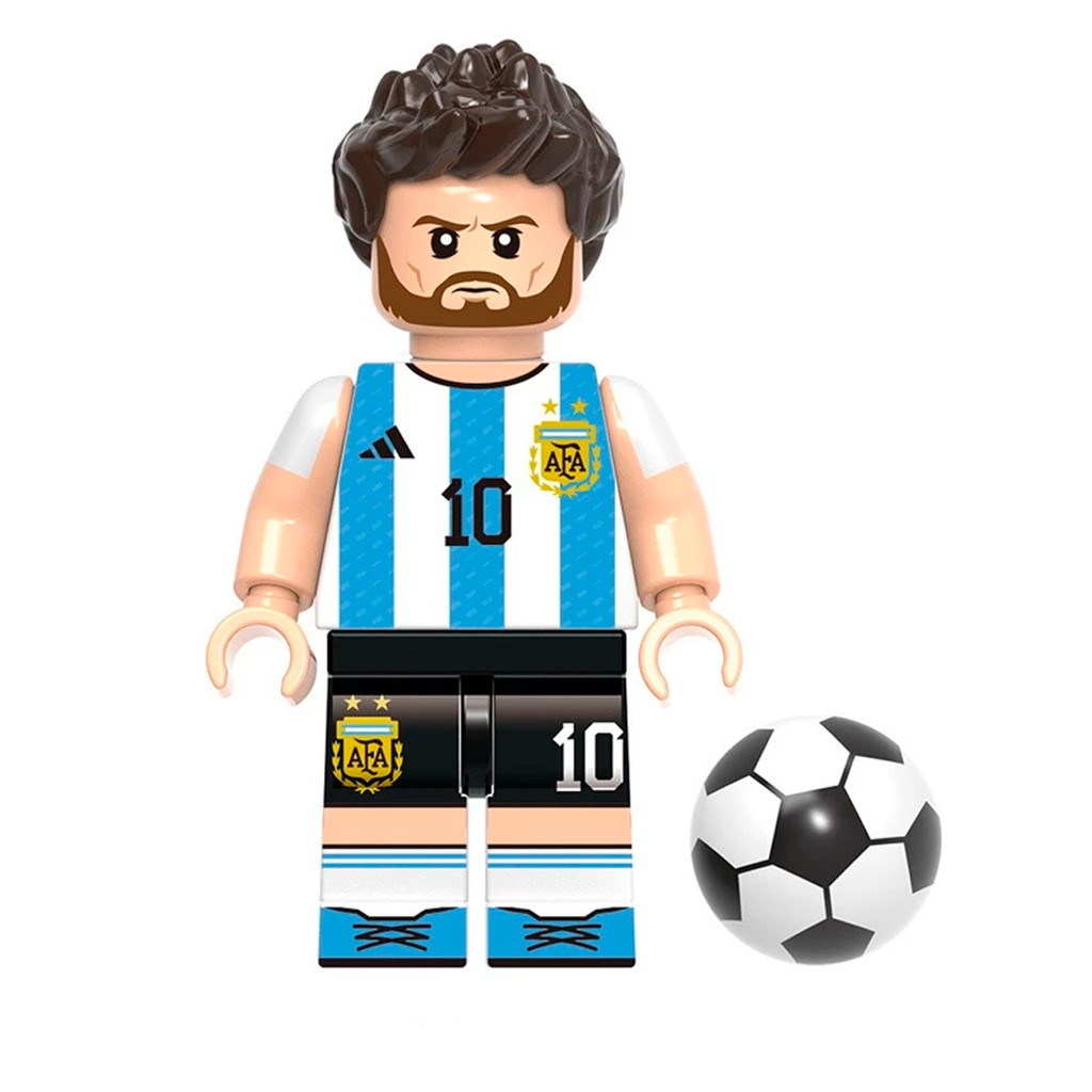 Boneco lego Lionel Messi Seleção Da Argentina | Shopee Brasil